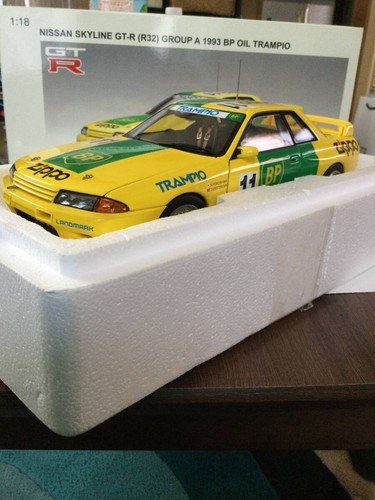 1/18 Nissan Skyline GT R (R32) Group A 1993 BP OIL TRAMPIO | eBay
