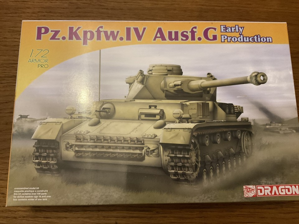 Dragon Pz. Kpfw. IV Ausf. G 1/72 No. 7278 | eBay UK