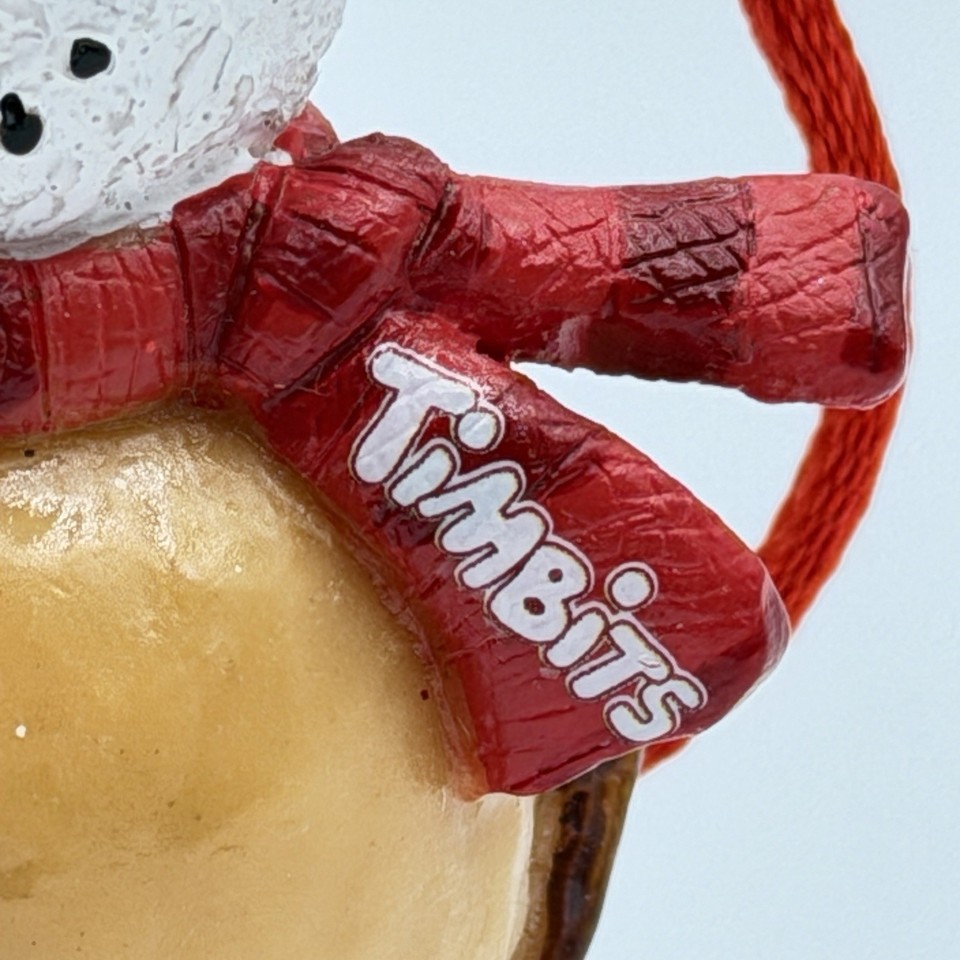 Tim Hortons Timbit Snowman Ornament 2011 Timbits Donut Holes Christmas ...