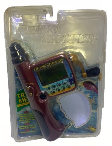Fishing Champion Handheld LCD Electronic Game 1997 Tiger Electronics ...