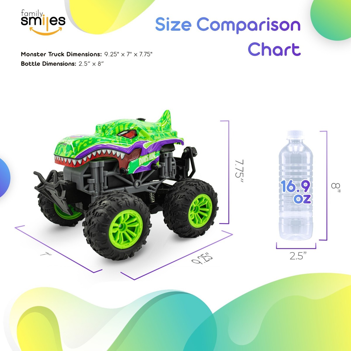 Monster Jam Size Chart