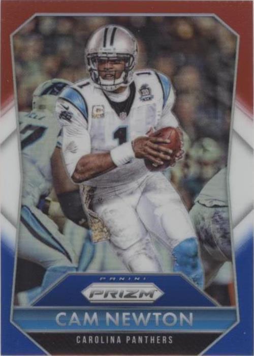 2015 Panini Prizm - Cam Newton #1 Red White & Blue Prizm for sale ...