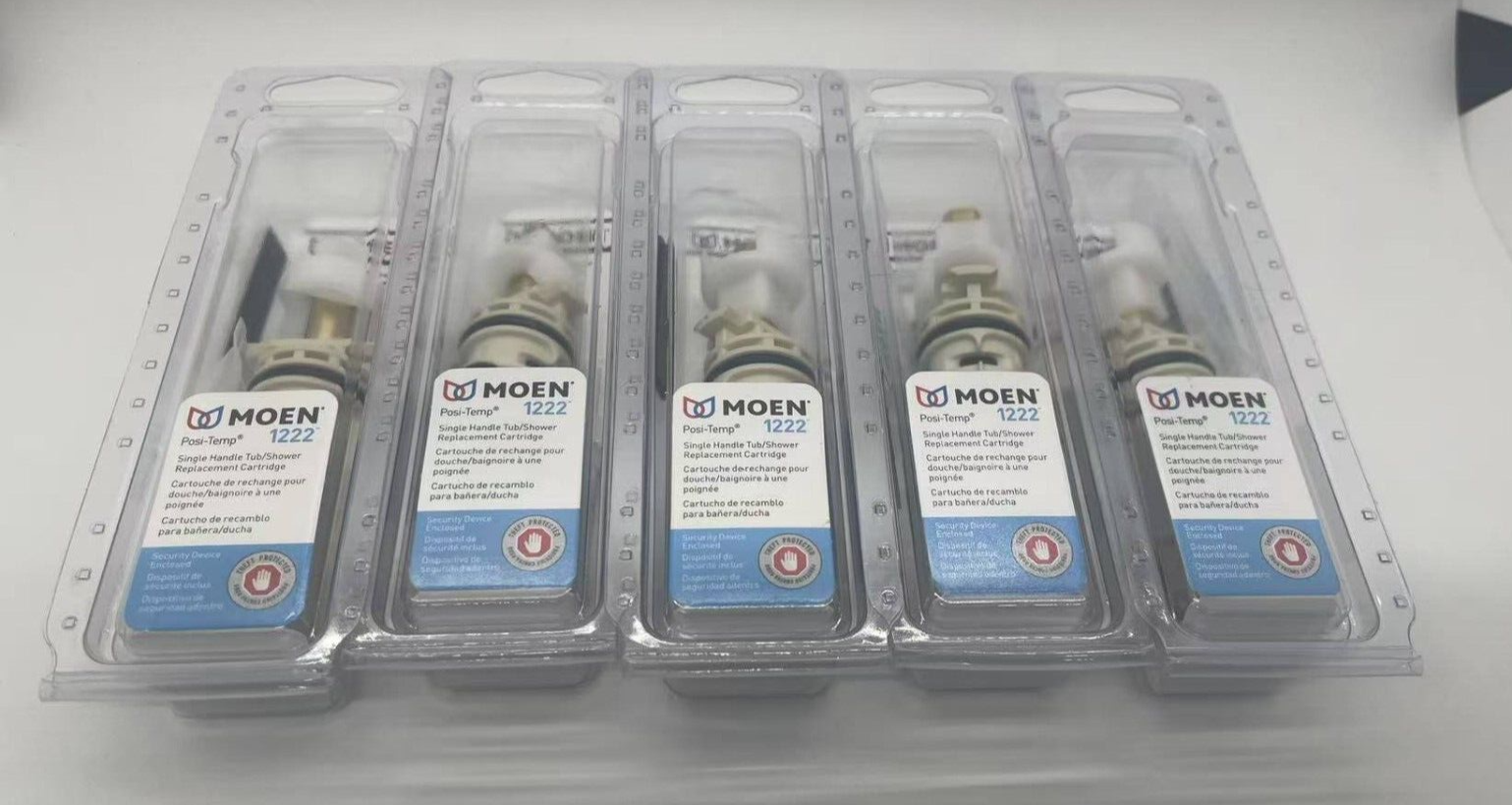 5pk Genuine MOEN 1222/1222B Posi-Temp Shower Cartridge - SEALED - Brand ...