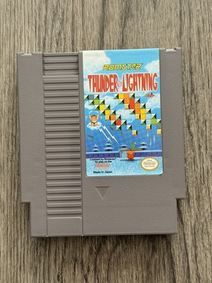 Thunder & Lightning (Nintendo Entertainment System, NES, 1990) Tested ...