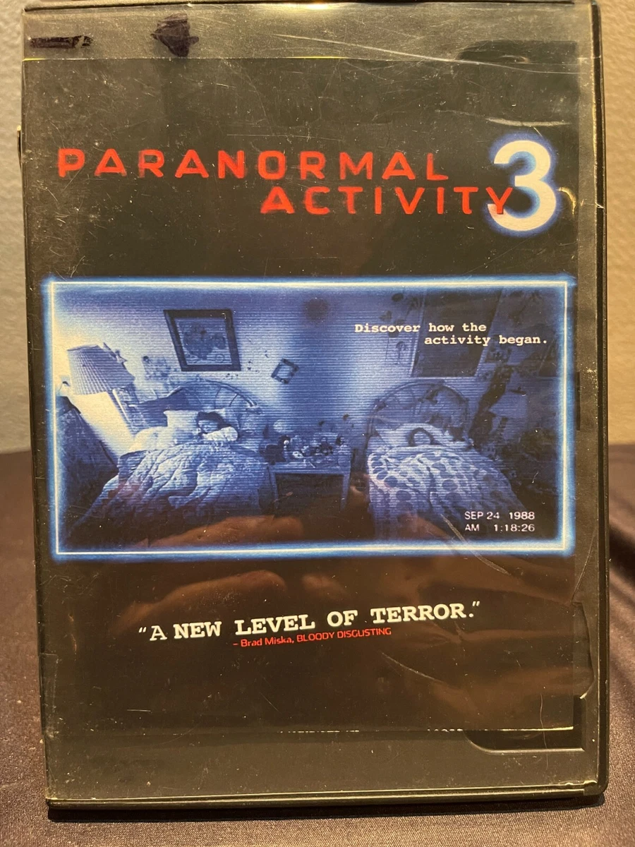 Paranormal Activity 3 Dvd Cover