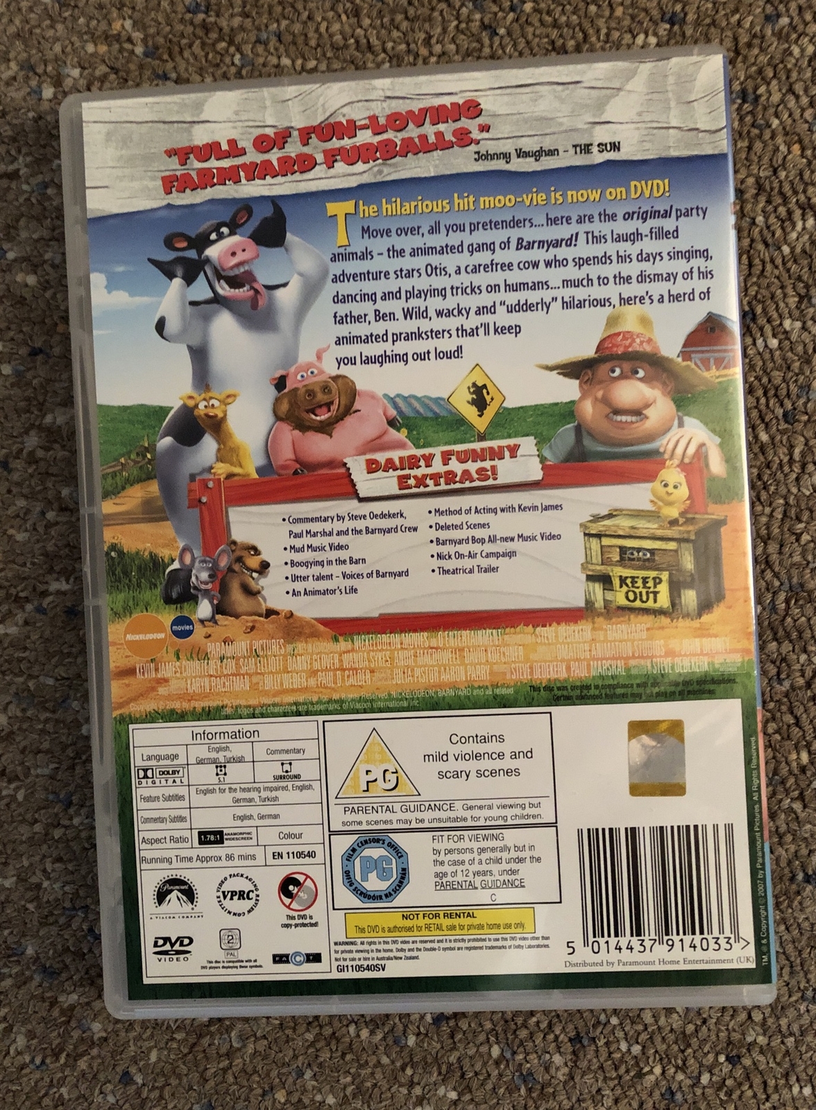 Barnyard DVD UK 5014437914033 | eBay UK