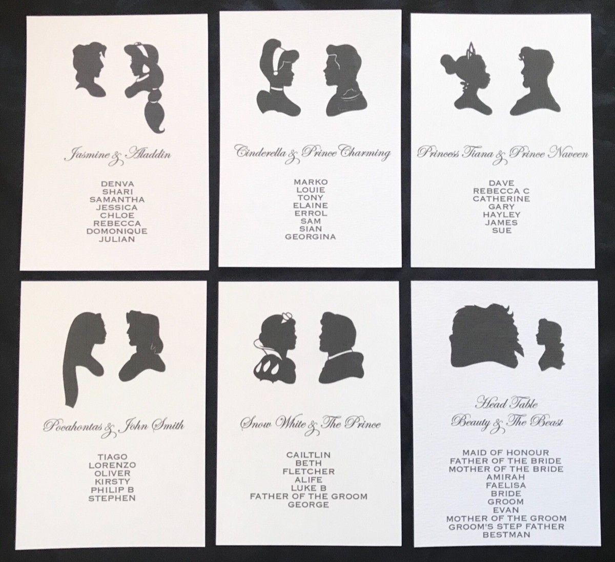 Plan Disney Wedding Disney Wedding Seating Chart, Fairytale Wedding