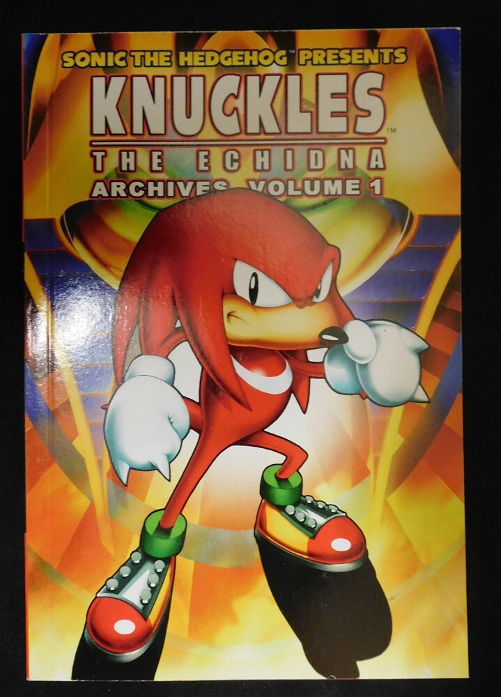 KNUCKLES THE ECHIDNA ARCHIVES 1 ARCHIE TPB COMIC SONIC THE HEDGEHOG ...