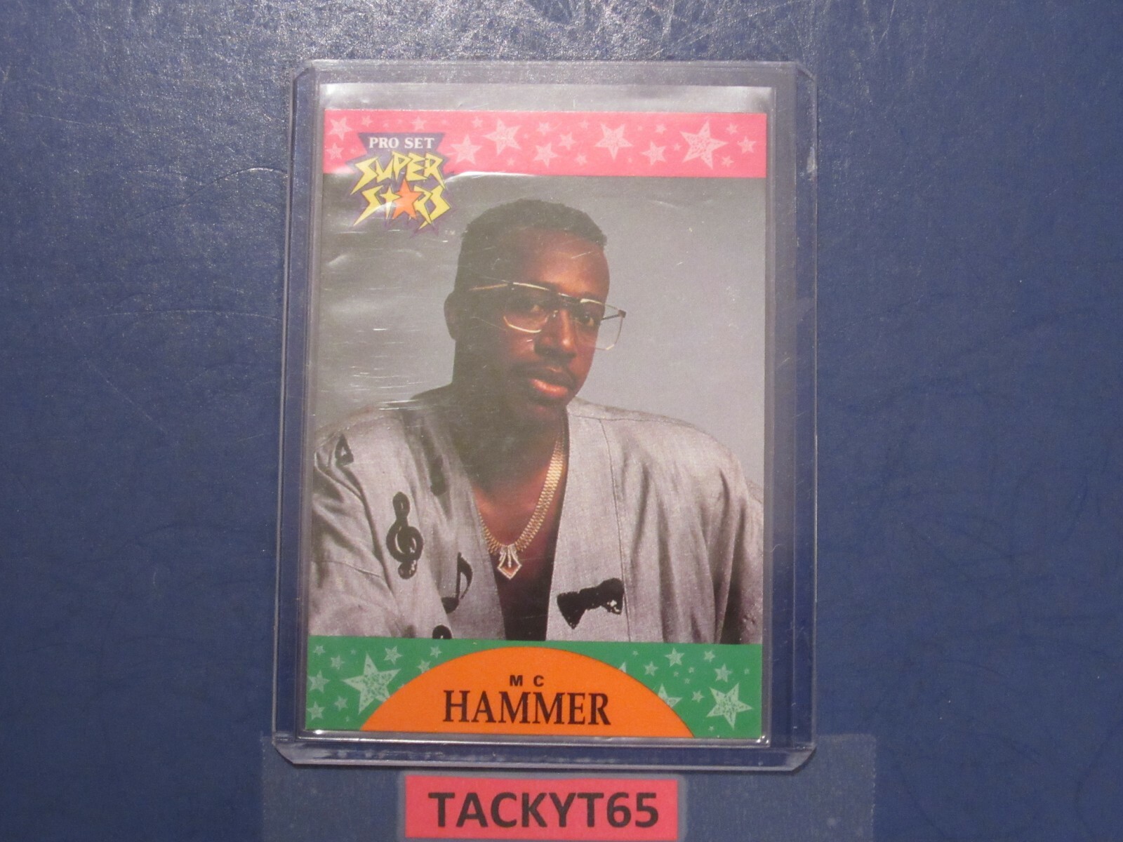 M. C. HAMMER PROTOTYPE CARD PRO SET SUPER STARS MUSIC CARDS #3 NEW | eBay