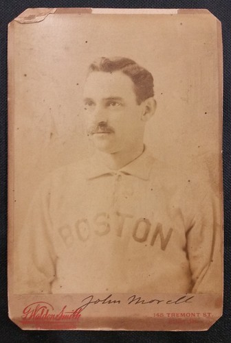 1890 Studio Cabinet JOHN MORRILL - BOSTON Club Players League - Great ...