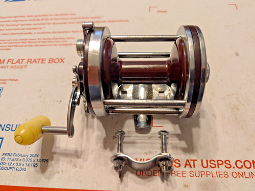 Penn Squidder 145 - Long Cast Spool - Rod Clamp - SERVICED NICE CLEAN L ...