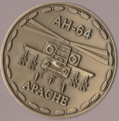 AH-64 Apache Boeing Maintenance Award Coin 1.5 " DIA C-2 | eBay