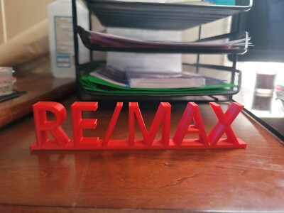 Remax Real Estate Desk Sign | eBay