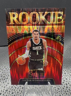 2023 Wemby Select Rookie Revolution Victor Wembanyama Red Flash /99 SSP ...