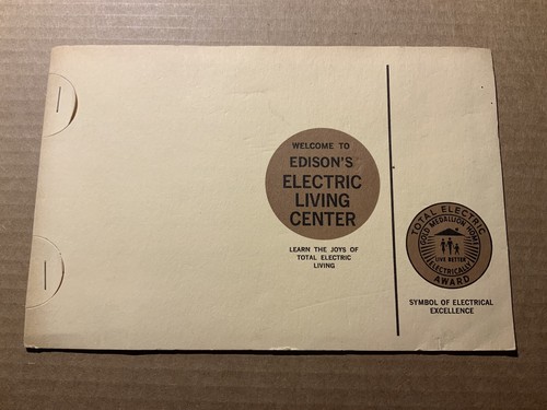 Edison's Electric Living Center Vintage Recipe Booklet Southern ...