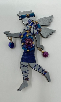 Liztech Artisan Pin Brooch Angel Fairy | eBay