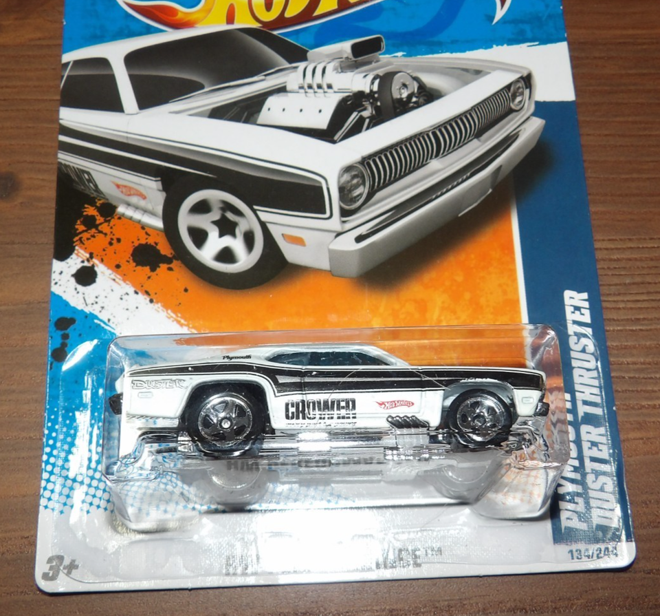 2X - 2011 Hot Wheels HW Performance - Plymouth Duster Thruster - White ...