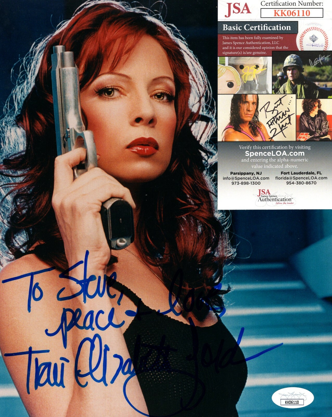 Traci Elizabeth Lords Actress Singer Hand Signed Autograph 8x10 Photo w ...