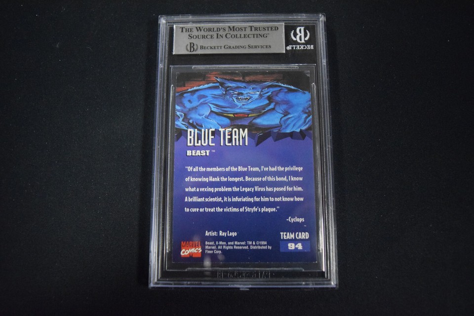 Ray Lago Signed 1995 Fleer Ultra Marvel X-Men Beast #94 | eBay