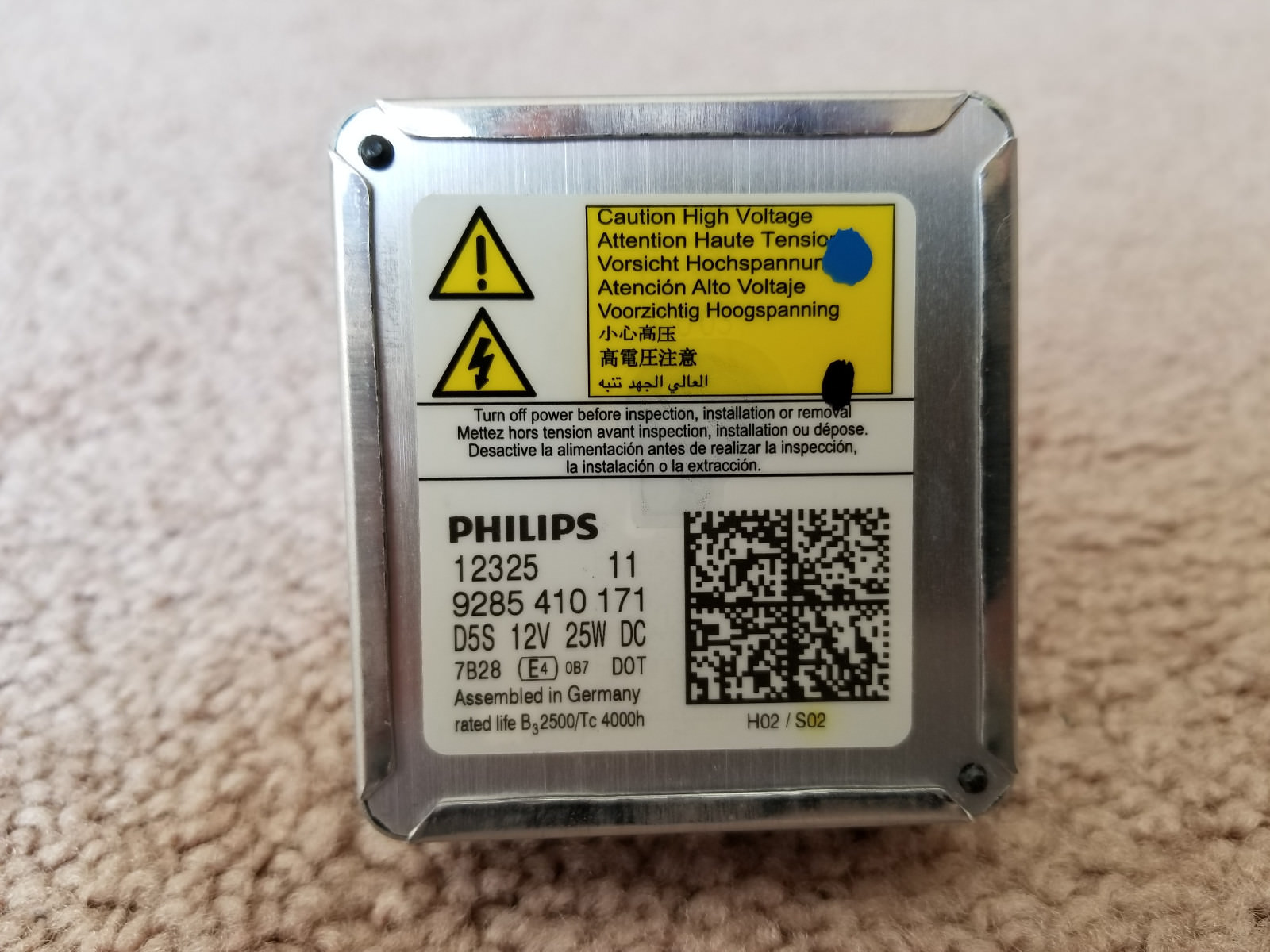 Philips D5S 12V 25w HID Headlight Bulb OEM #9285 410 171 | eBay