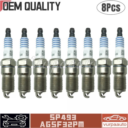 8Pcs Motorcraft Platinum SPARK PLUGS SP493 For Ford 4.6L 5.4L V8 ...