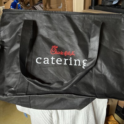 Chick Fil A Catering Tote Bag Lightweight Zip 22x12x14 New No Odor Or ...