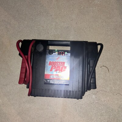 Booster Pac ES5000 1500 Peak Amp Battery Booster Pack Jump Starter ...