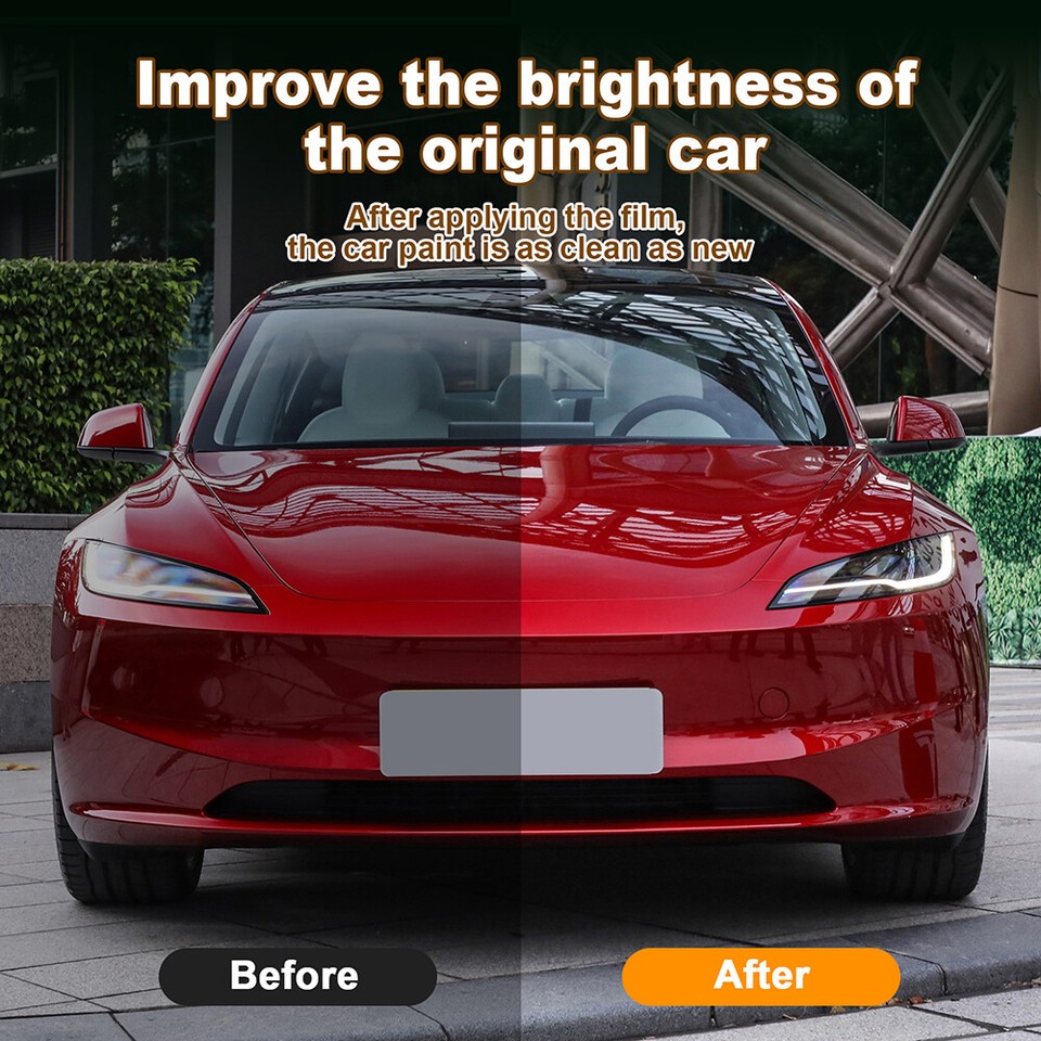 For Tesla Model Y 2020-2023 Door Corner Precut Paint Protection Film ...