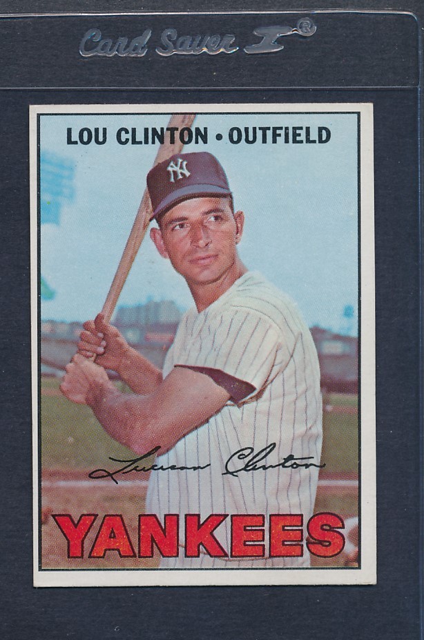 1967 Topps #426 Lou Clinton Yankees EX (Stained) *1584 | eBay