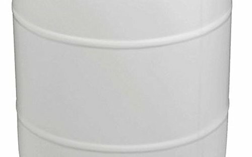55 Gallon White Plastic Barrel - Free Shipping | Food Grade HDPE } NEW ...
