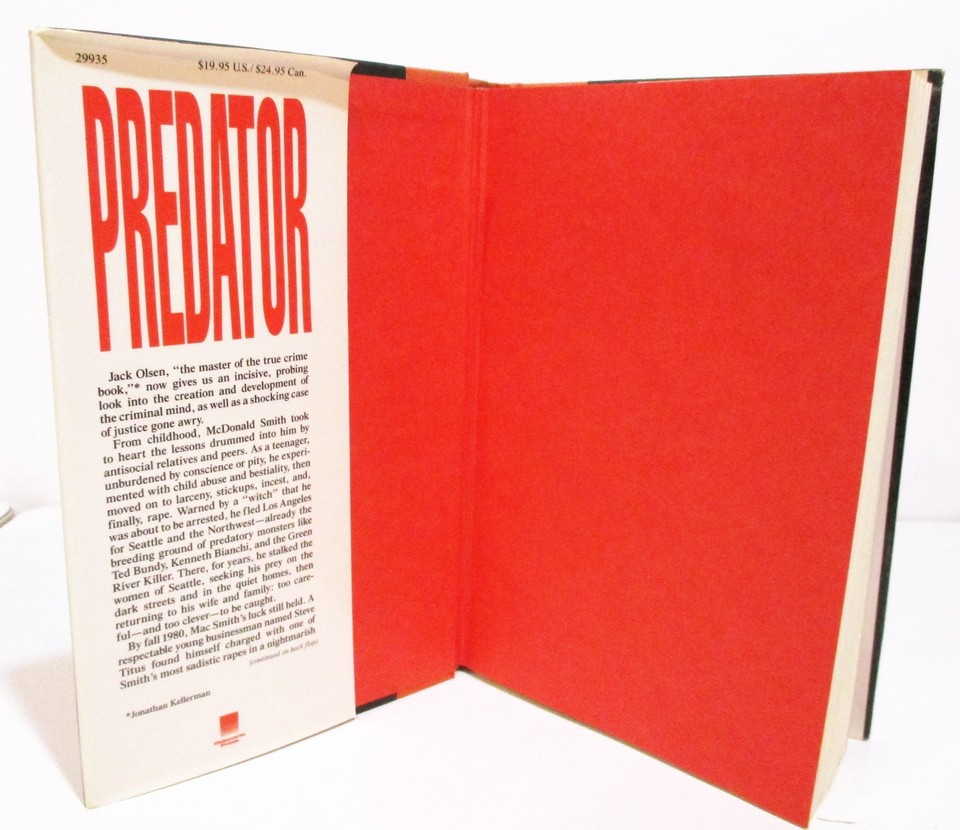 PREDATOR Rape, Madness and Injustice in SEATTLE by JACK OLSEN HCDJ 1ST ...