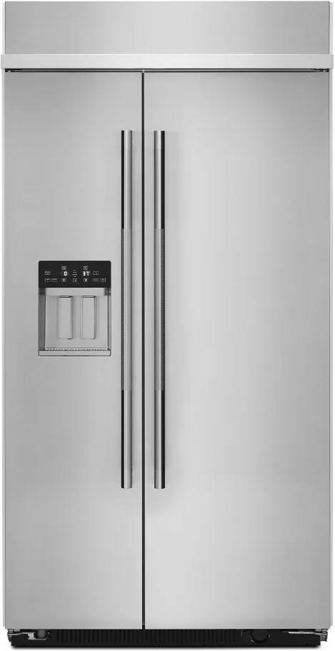 JennAir Rise JBSS42E22L 42" Built-In Side by Side Refrigerator Full for ...