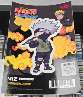 Naruto Shippuden Kakashi Chibi Vinyl Car Decal Viz Fanwraps Sticker | eBay