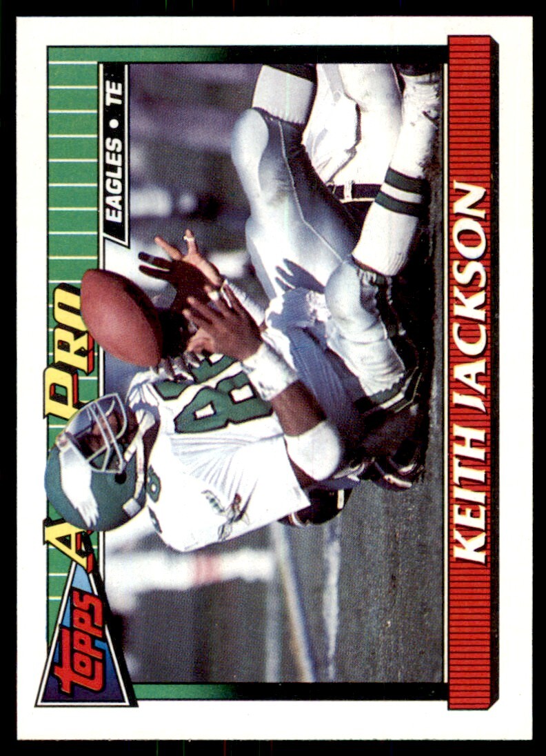 1991 Topps Keith Jackson Philadelphia Eagles #220 | eBay