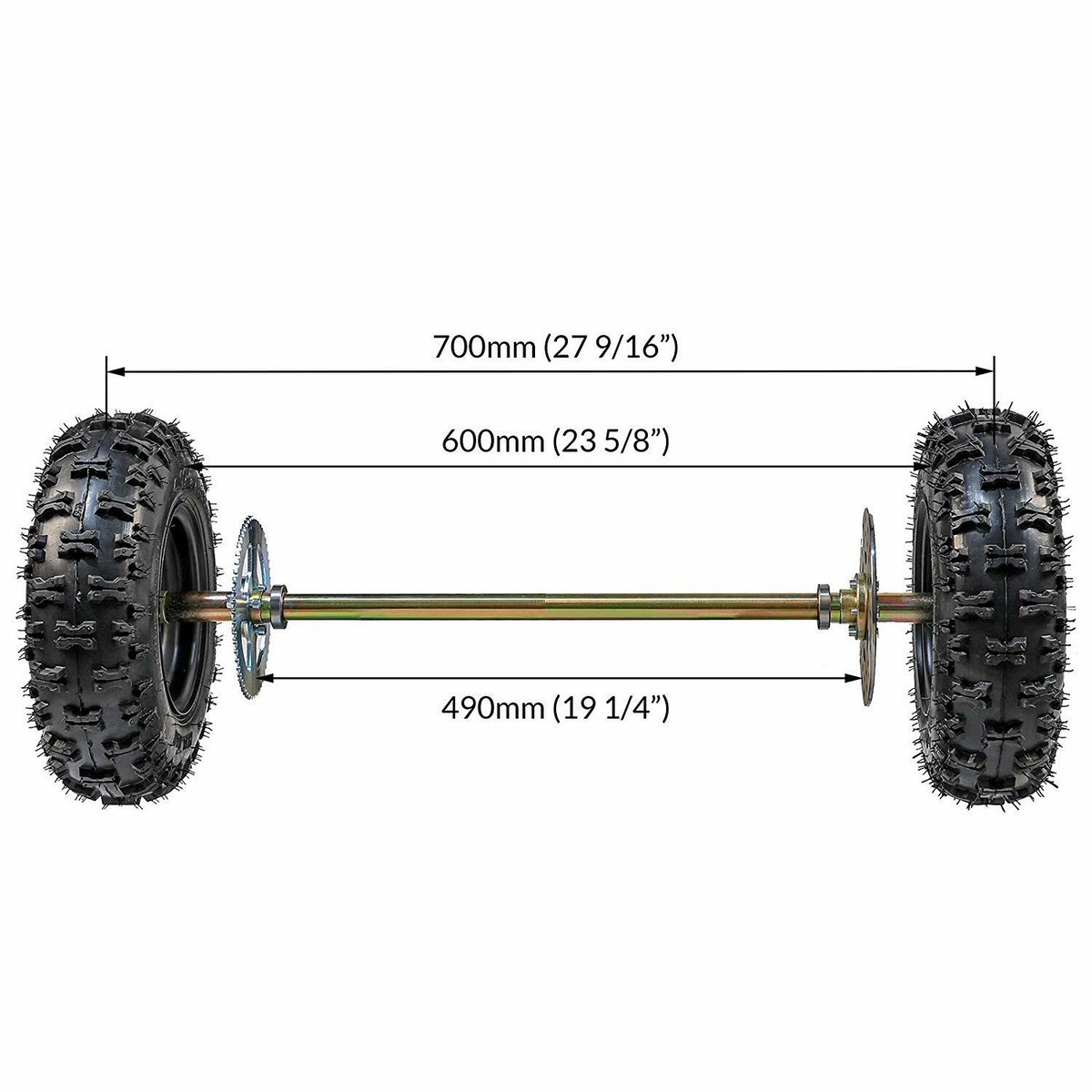 Razor Dune Buggy outlet Rear Wheels Set