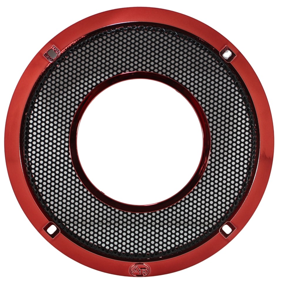 Pair of 6.5" 150W RMS 4-Ohm Red Compression Horn / Coaxial Speakers ...