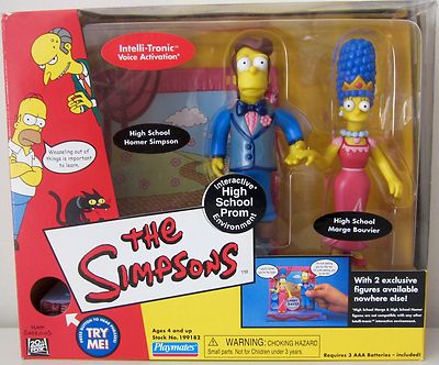 THE SIMPSONS. HOMER & MARGE HIGH SCHOOL PROM ENVIRONMENT. PLAYMATES ...