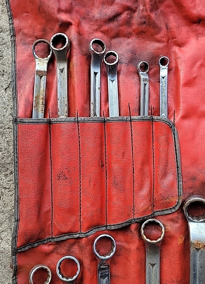 Vintage Snap On Wrench Set C-190B 18 Piece Kit LOT | eBay