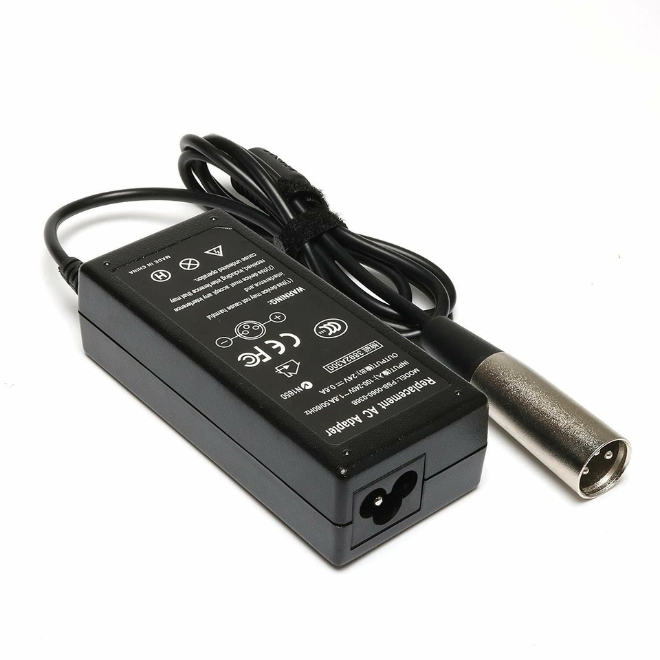 Battery Charger Adapter For Merits P320 Rascal 320 Pride Jazzy 614HD ...