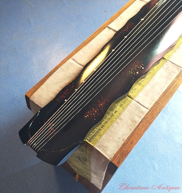 Luoxia Style 48" Guqin Chinese 7-stringed Zither Instrument Heptachord ...