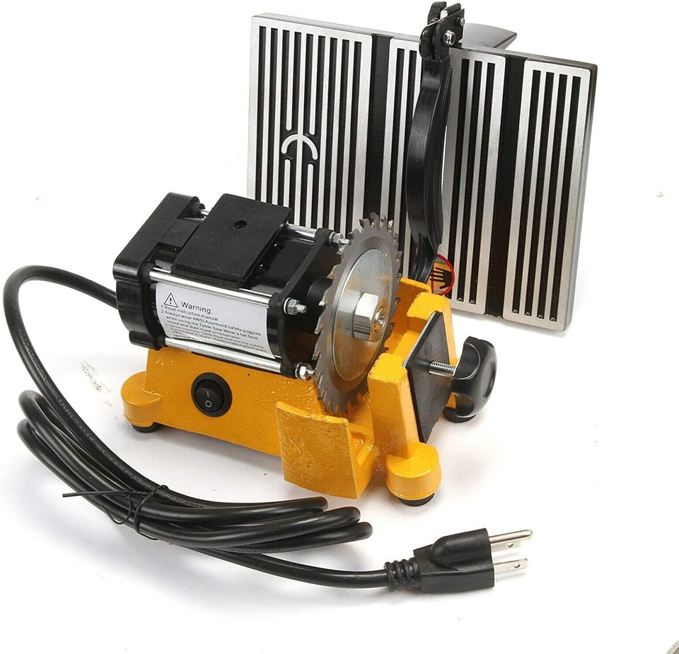 4" 60W MINI TABLE SAW BENCH TOP GREAT HOBBY CRAFT TABLE SAW DIY Power ...