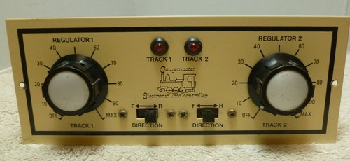 Gaugemaster Twin Track Panel Mounted Controller - Tested | eBay UK