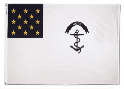 Rhode Island Regiment 3'x5' 100D American Revolution Flag Rough Tex ...