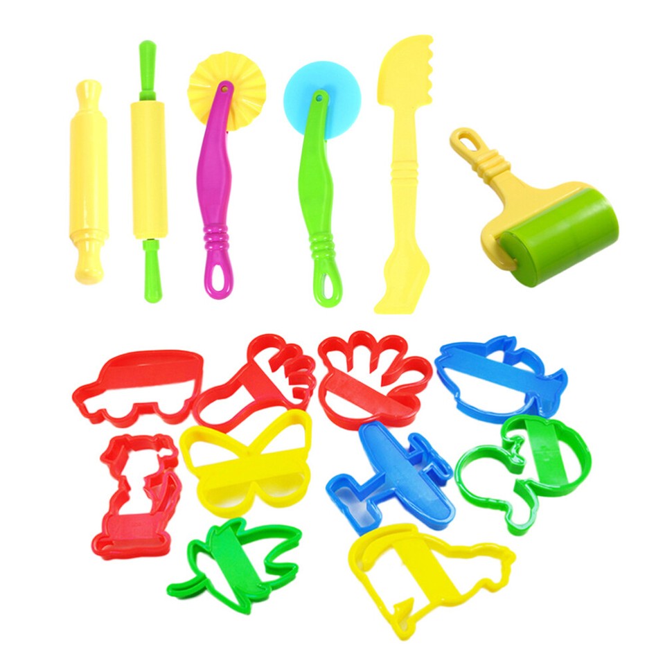 16 Pcs Aria Secca Argilla Kit Strumento Di Pasta Kit Per I Bambini | eBay
