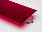 Acrylic Red Transparent Plexiglass .125" - 1/8" x 24" x 24” Sheet #2423 ...
