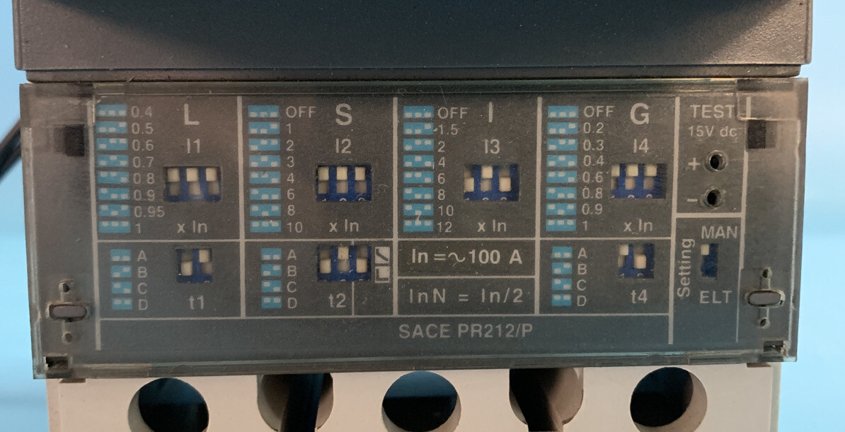 ABB S4N100EW 100A CIRCUIT BREAKER LSIG SACE PR212/P 600V 3P W/ K5LD ...
