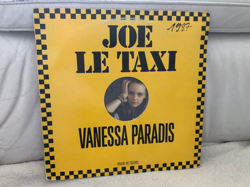 VANESSA PARADIS. JOE LE TAXI. MAXI 45 TRS 3 TITRES. MADE IN FRANCE 1987 ...