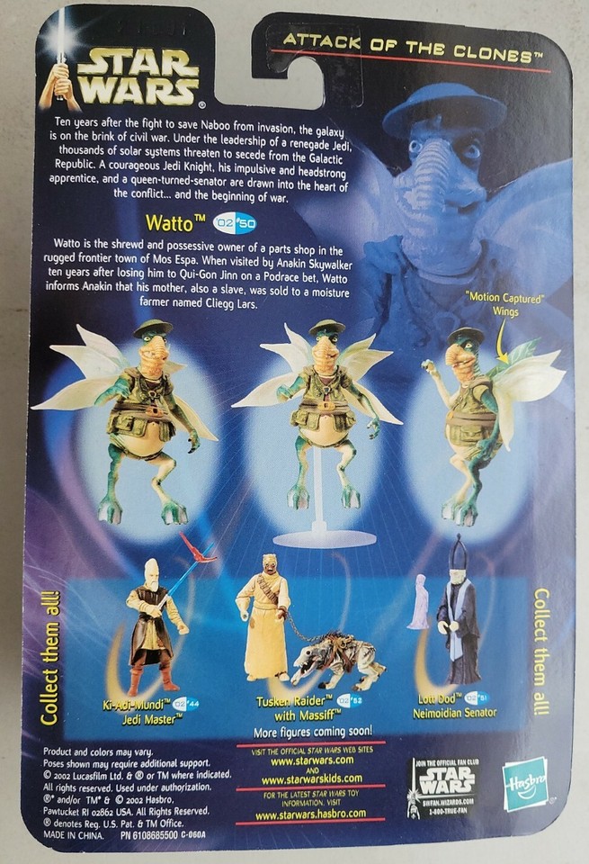 NEW STAR WARS ATTACK OF THE CLONES WATTO MOS ESPA JUNK DEALER ACTION ...