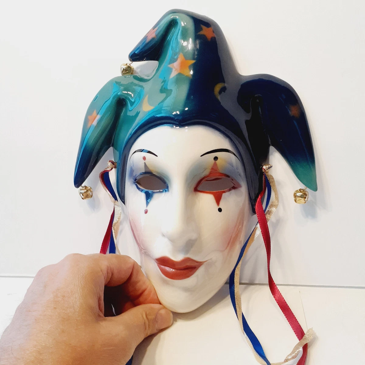 Circus Joker Face Mask