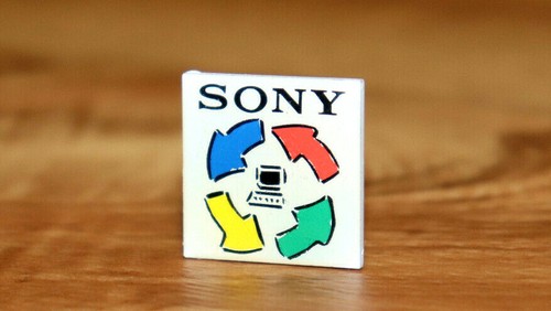 Sony Corporation Old Computer Vintage Collectible Rare Promo Pin ...